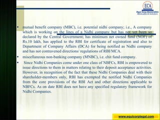 Registration of Nidhi Company [compatibility mode] | PDF