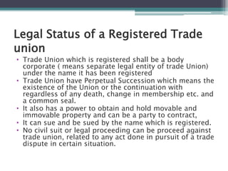 REGISTRATION OF TRADE UNION.pptx