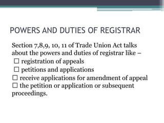 REGISTRATION OF TRADE UNION.pptx