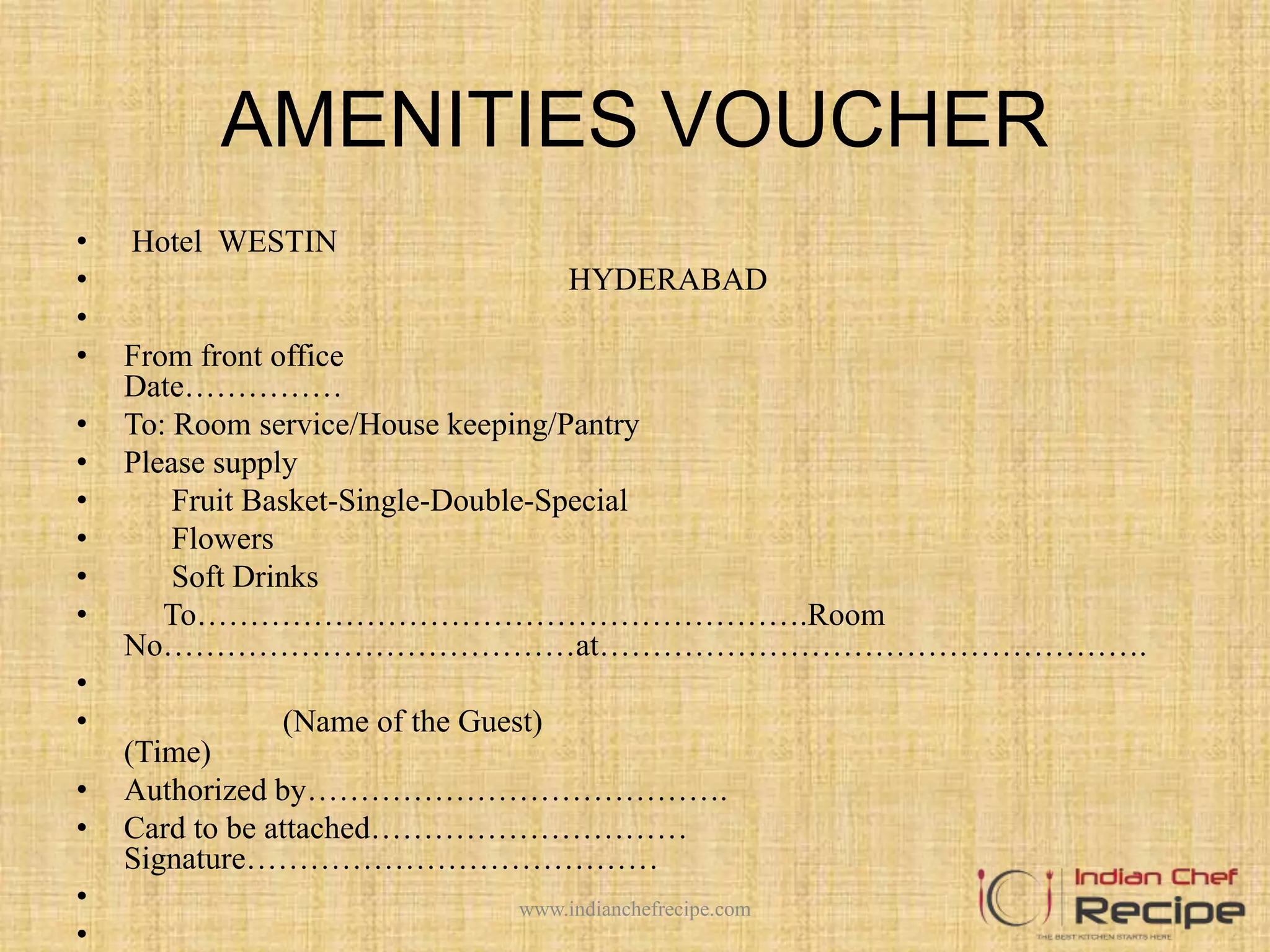 REGISTRATION PROCEDURES OF FRONT OFFICE IN HOTEL | PPTX
