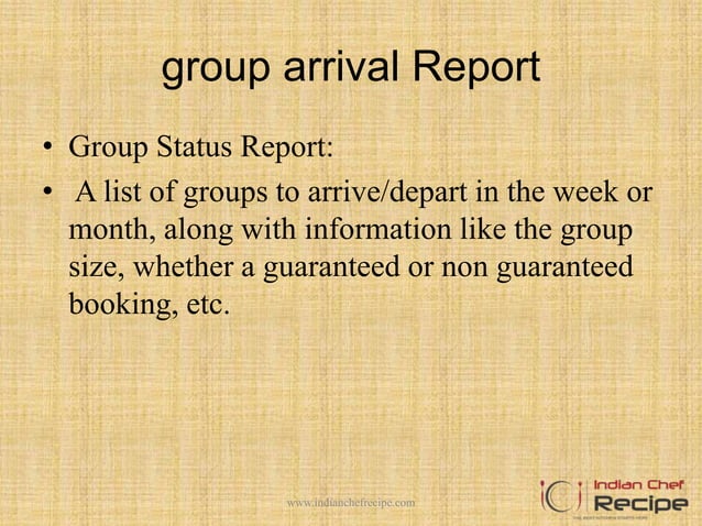 REGISTRATION PROCEDURES OF FRONT OFFICE IN HOTEL | PPTX