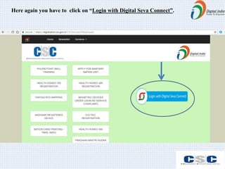 REGISTRATION PROCESS OF CSC AND OTHER FILE | PPT