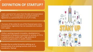Startup India | PPTX