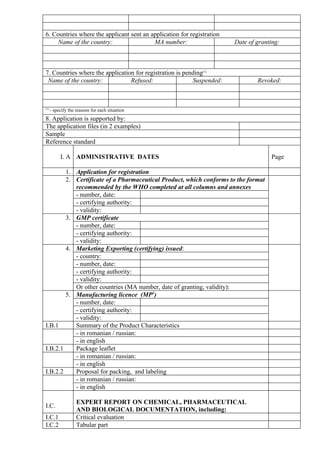Registration requirements of Moldova | DOC