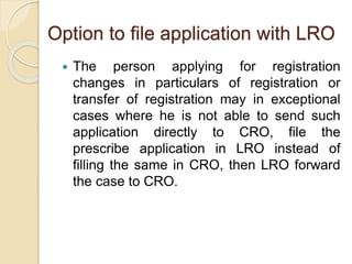Registration ( sales tax ) | PPTX