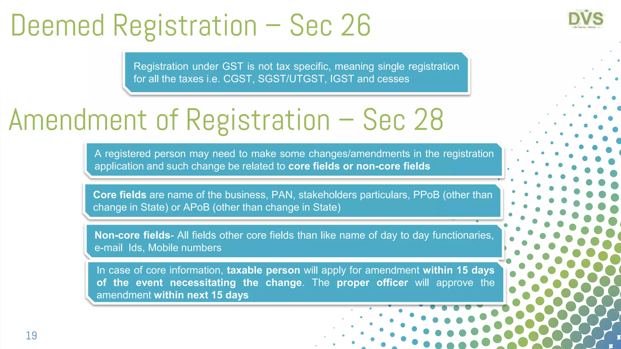 Registration under GST Law | PPTX