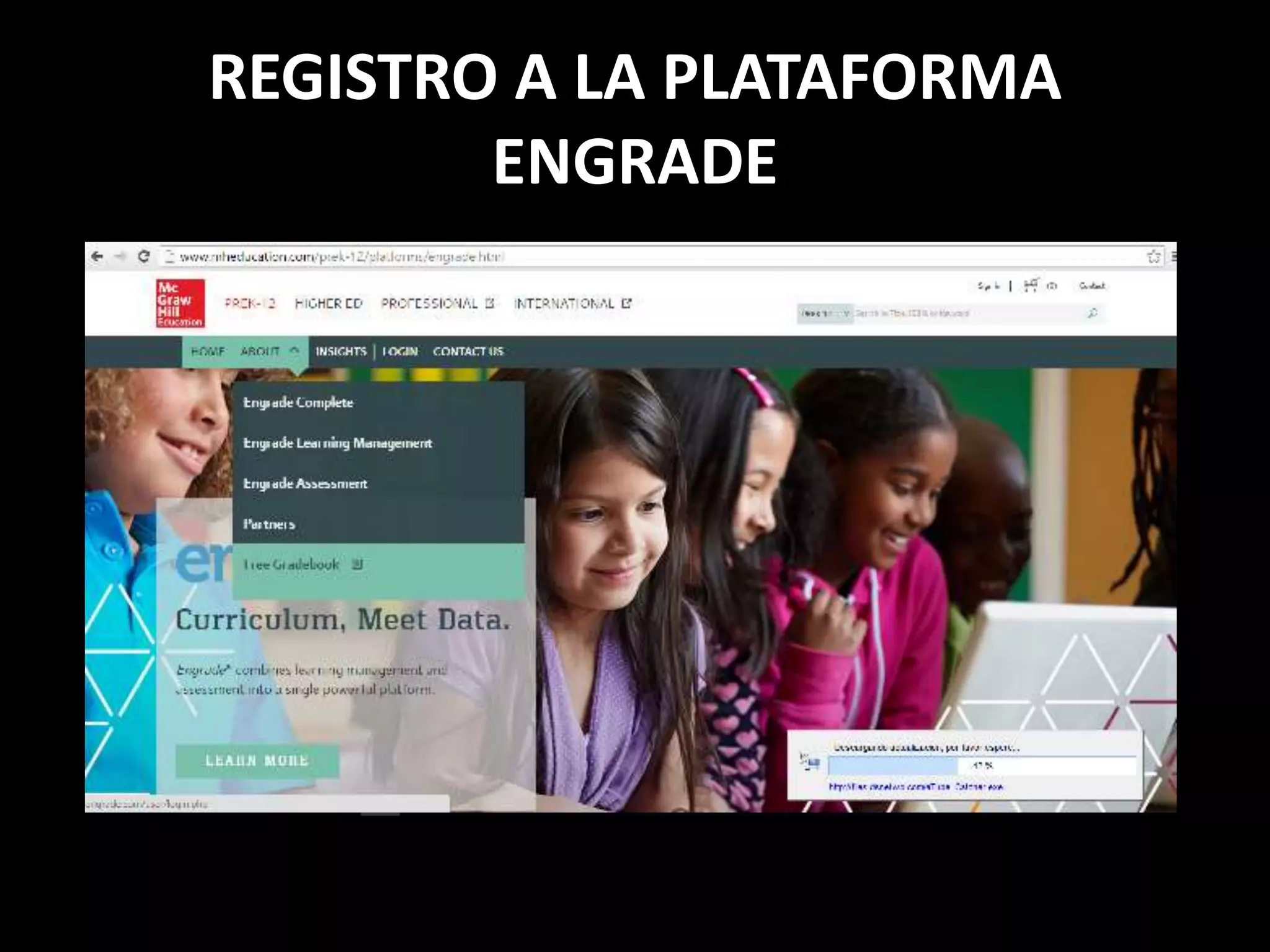 Registro a la plataforma engrade | PPT