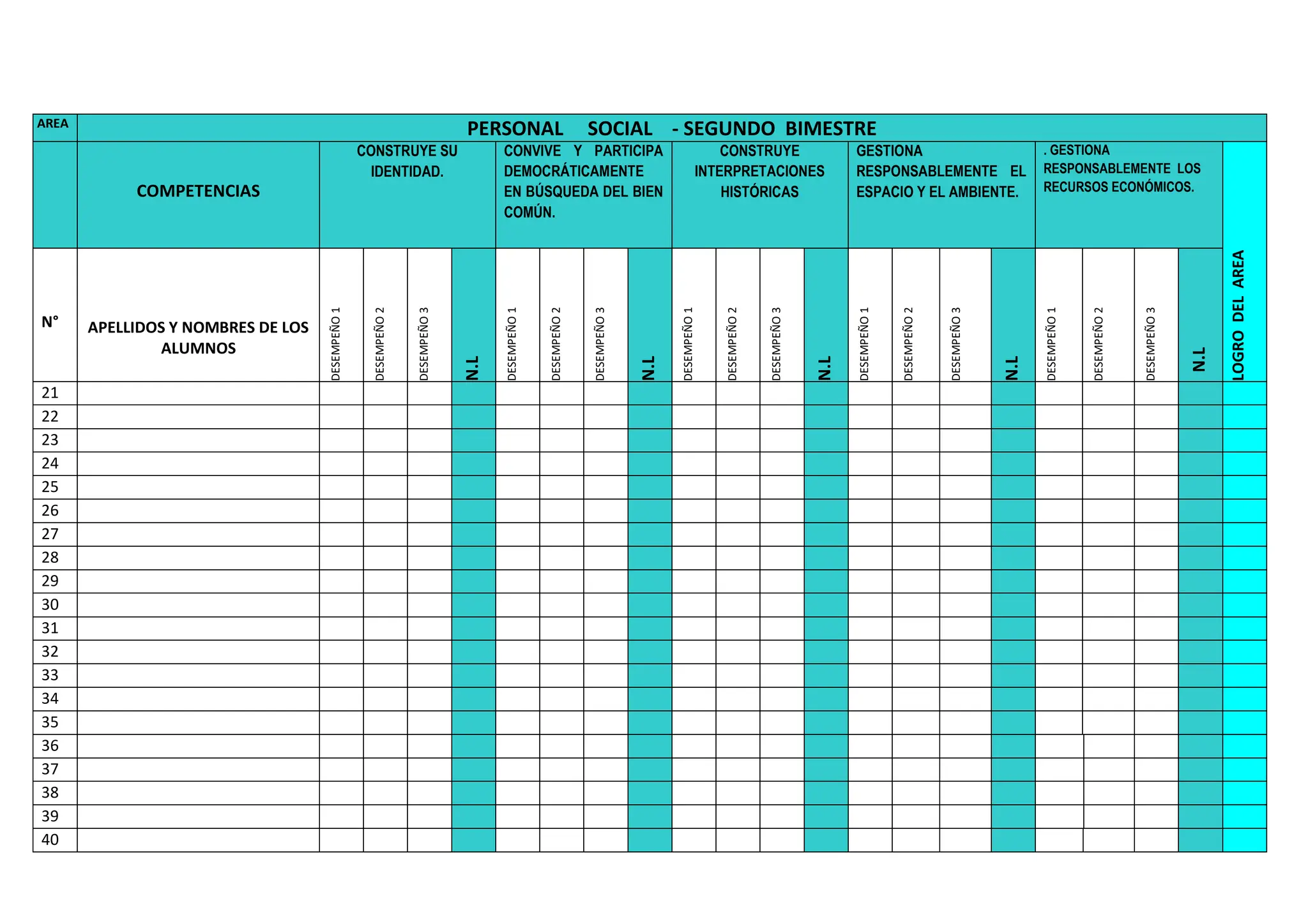 REGISTRO AUXILIAR DEL CUARTO GRADO- 2023 (GLADYS).doc