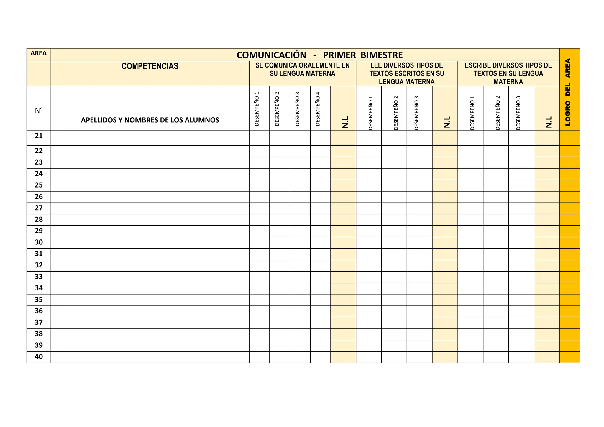 REGISTRO AUXILIAR DEL CUARTO GRADO- 2023 (GLADYS).doc