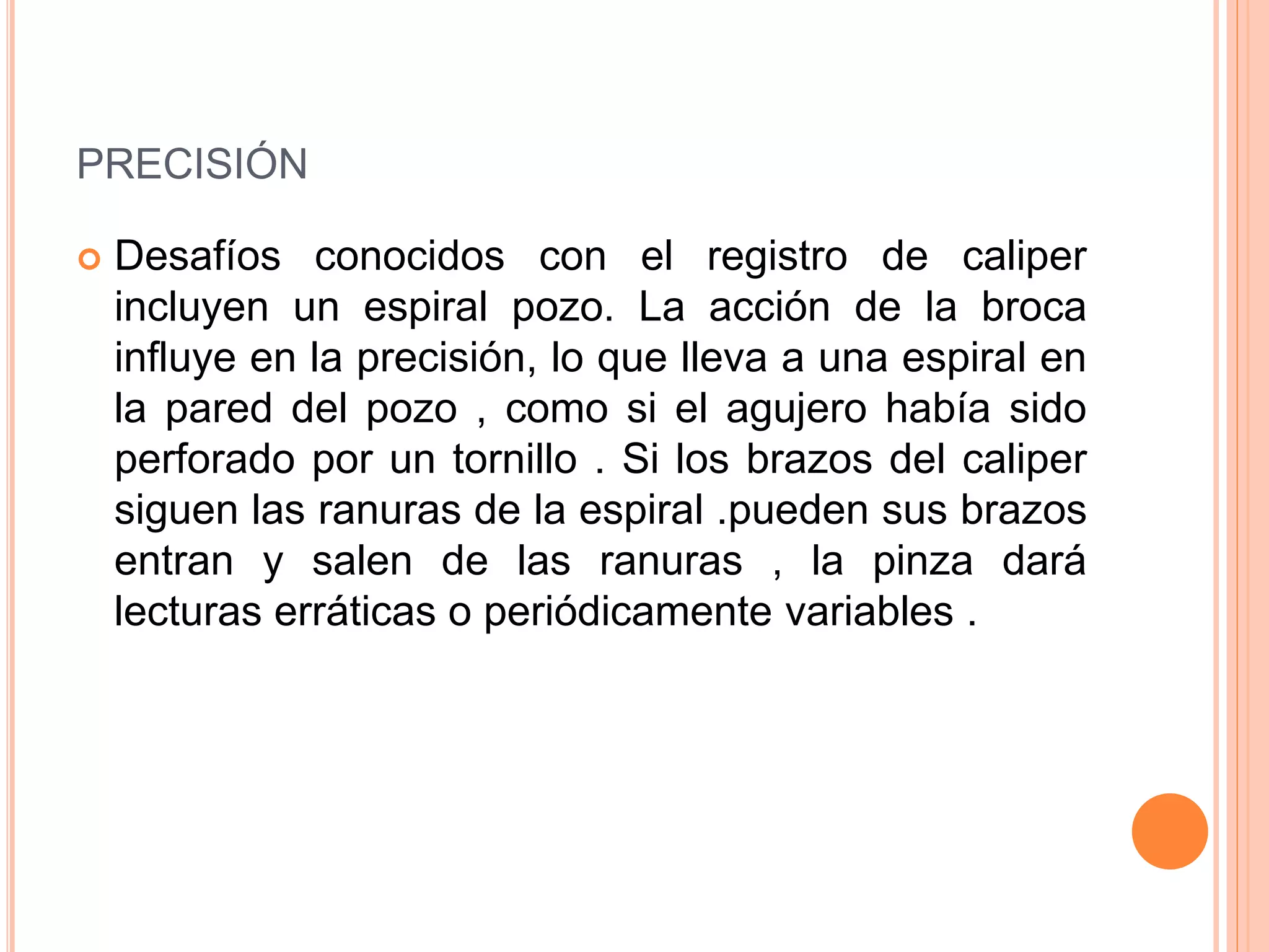 REGISTRO CALIPER | PPTX