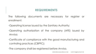 Homologation and importation of medical products in Brazil - ANVISA | PPTX