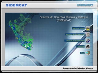 Registro de información en el SIDEMCAT | PPT