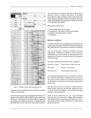 Registros geofisicos | PDF