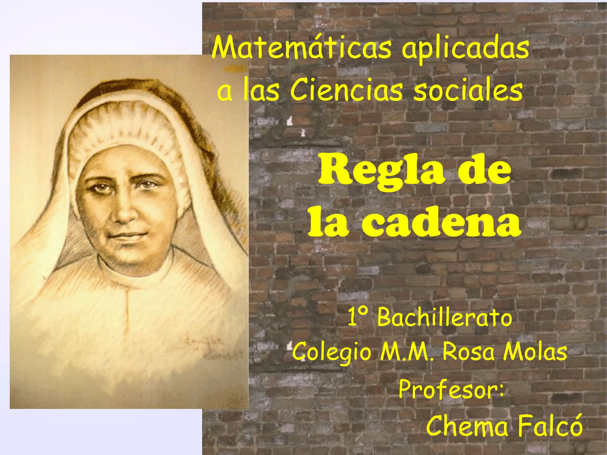 Regla de la cadena | PDF