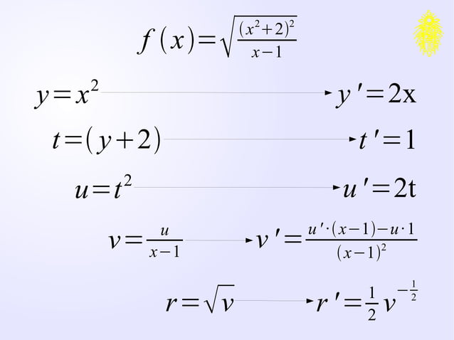 Regla de la cadena | PPT | Free Download