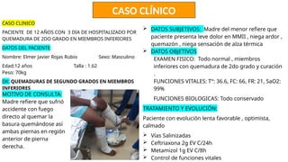REGLA DEL 9 % usado en quemaduras adulto y niños .pptx