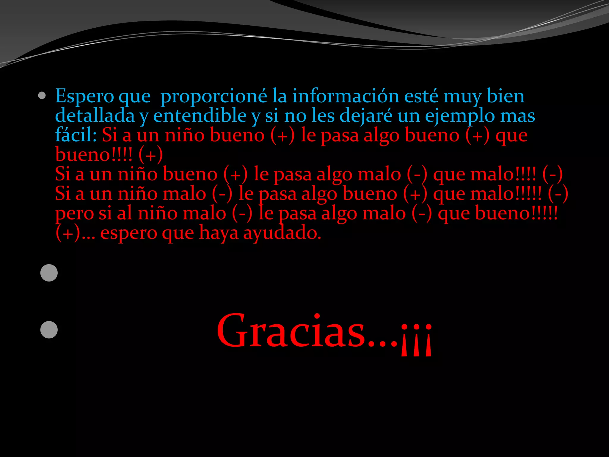 Regla de los signos | PPTX