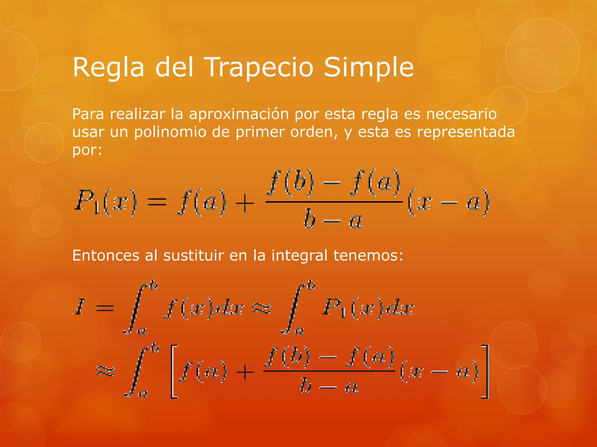 Regla del trapecio | PPTX