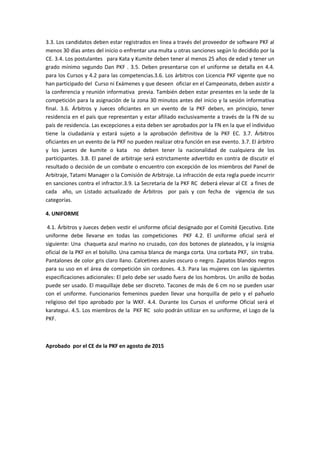 Reglamento comision arbitraje pkf | PDF