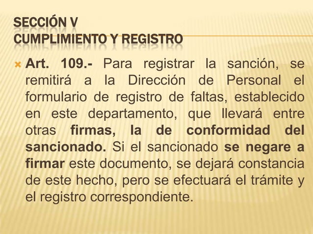 Reglamento de disciplina militar | PPTX