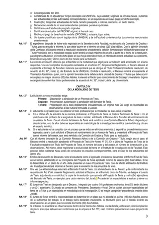 Reglamento de grados y titulos fccf res. nº 126-2013 -unheval-fccfcf (3 ...
