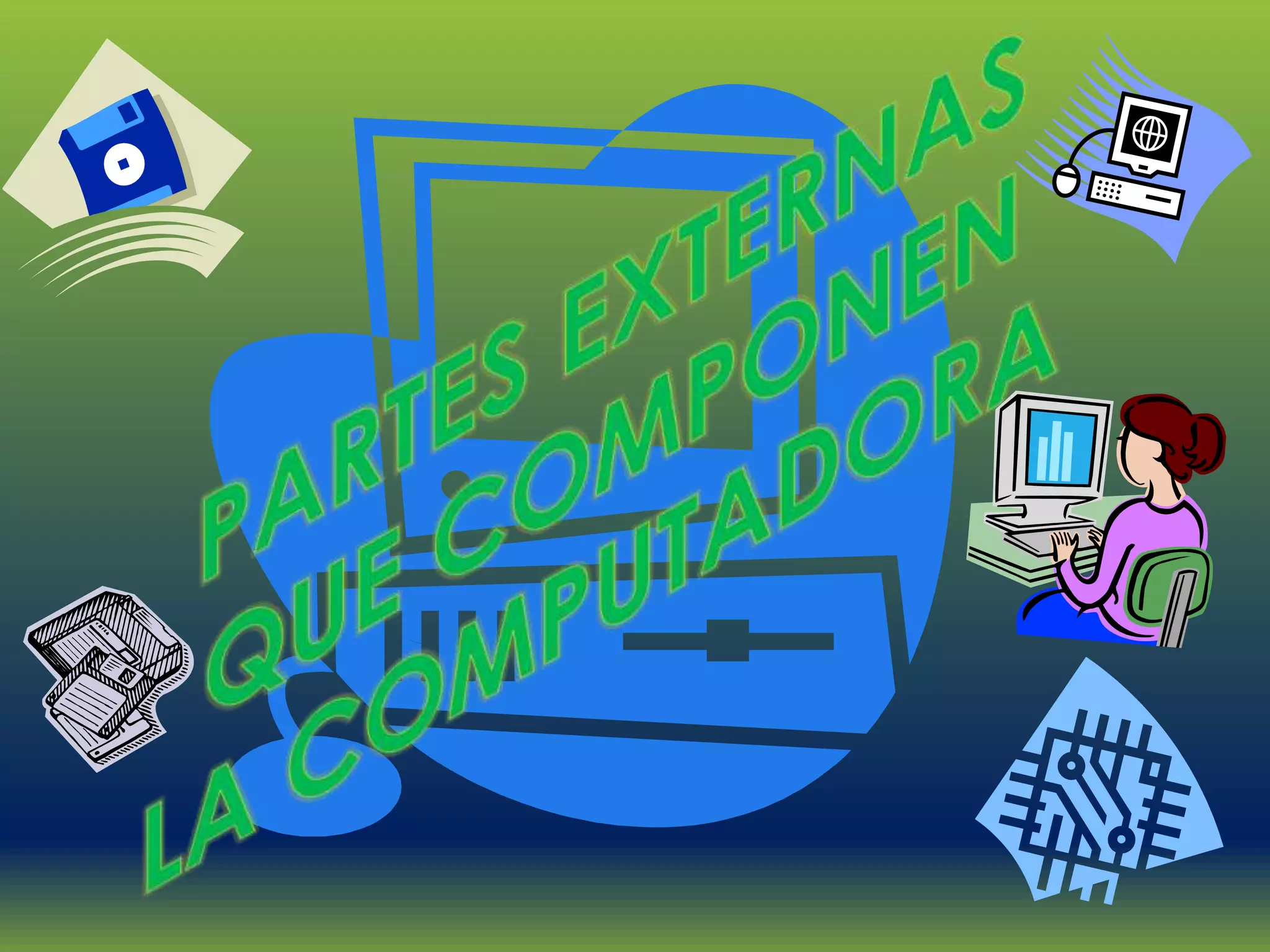 REGLAMENTO DE COMPUTO * GENERACION *LA COMPUTADORA*PARTES EXTERNAS E ...