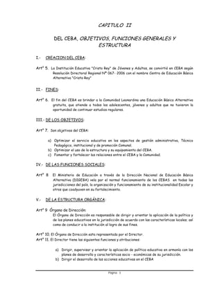 Reglamento interno | PDF