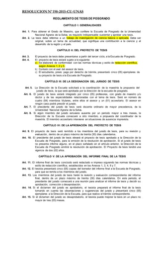 Reglamento tesis posgrado | DOCX