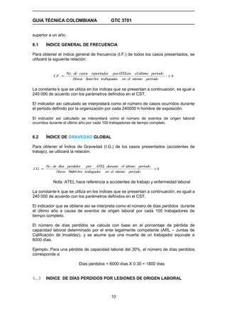 NTC 3701 Guía para la clasificación, registro y estadísticas de ...