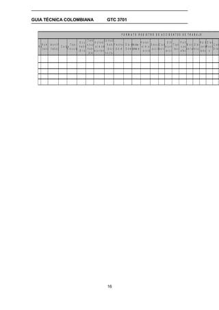 NTC 3701 Guía para la clasificación, registro y estadísticas de ...