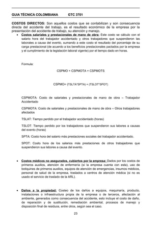 NTC 3701 Guía para la clasificación, registro y estadísticas de ...
