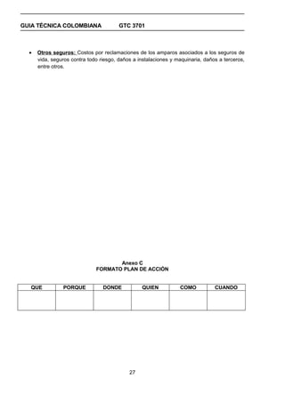 NTC 3701 Guía para la clasificación, registro y estadísticas de ...