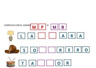 REGLA ORTOGRAFICA DE PALABRAS CON MP Y ,MB | PPT