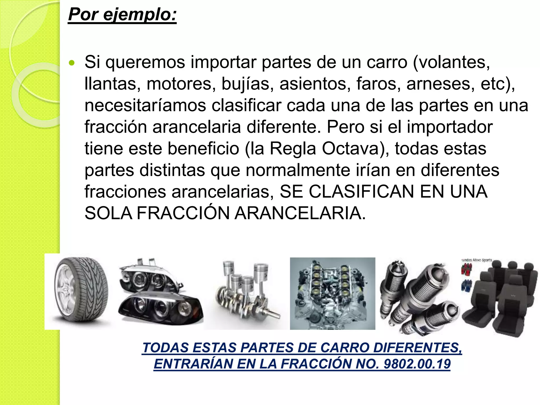 Regla octava. Comercio exterior | PPT