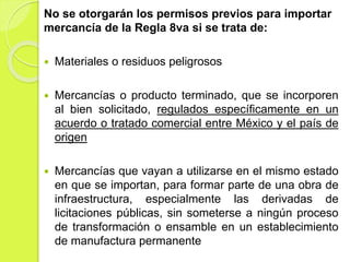 Regla octava. Comercio exterior | PPTX