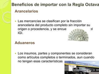 Regla octava. Comercio exterior | PPTX