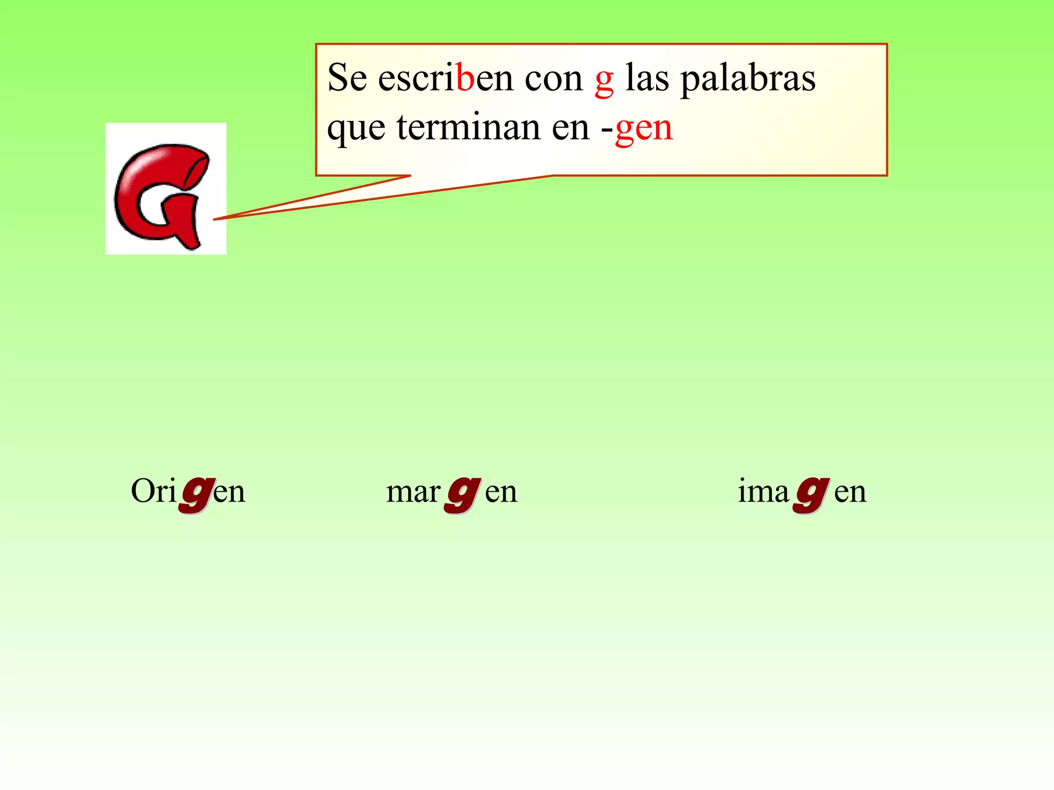 Reglas de-ortografia-g | PPS
