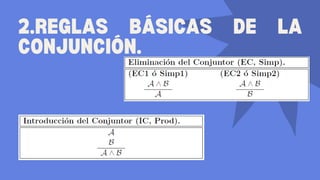 Reglas básicas del cálculo de gentzen | PDF