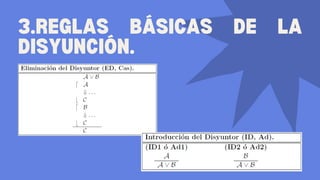 Reglas básicas del cálculo de gentzen | PDF