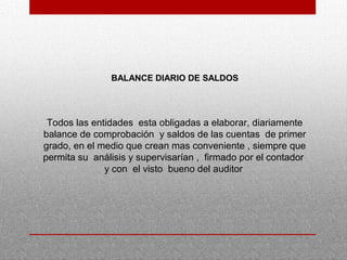 Reglas contables y_generales de los bancos | PPT