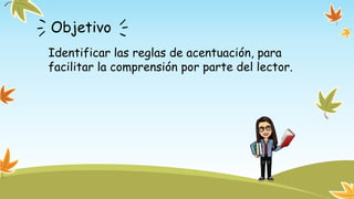 Reglas de acentuación Lenguaje cuarto básico | PPTX