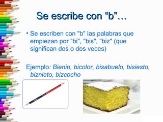Reglas de la b | PPT