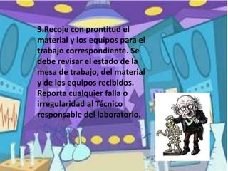 Reglas de laboratorio. | PPTX
