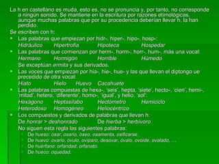 Ortografía básica | PPT