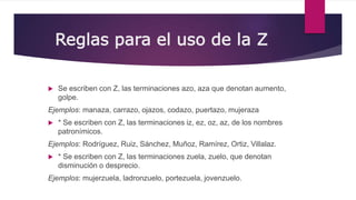 Reglas de la c s z | PPTX