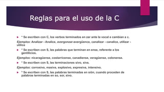 Reglas de la c s z | PPTX