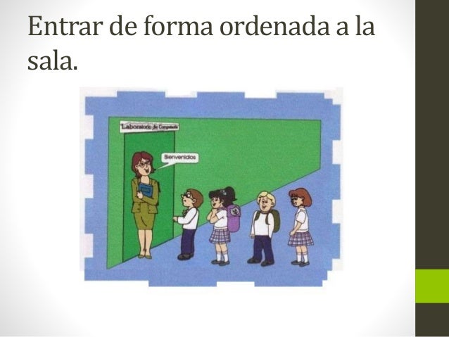 Reglas de la sala 4º rojo