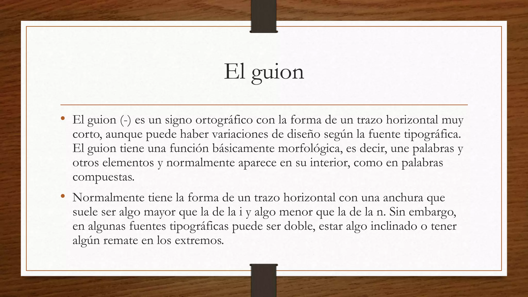 Reglas del guion | PPTX