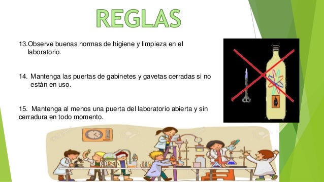 Reglas del laboratorio
