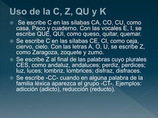 Reglas de ortografía | PPTX